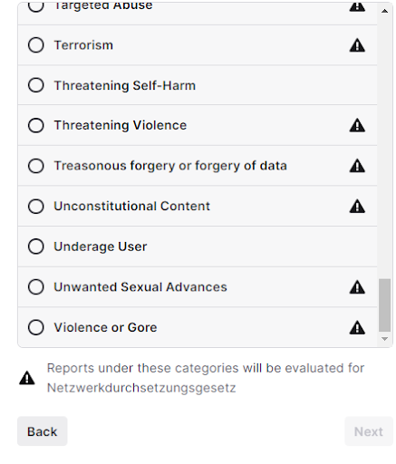 H1 2023 NetzDG Transparency Report